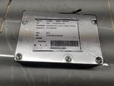 13 VERANO COMMUNICATION ONSTAR MODULE P/N 22903686 #002493 | eBay