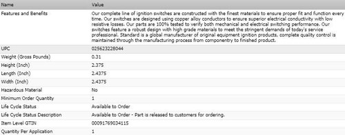 OEM Type Ignition Starter Switch for 1960-1966 DODGE WM300 POWER WAGON ...