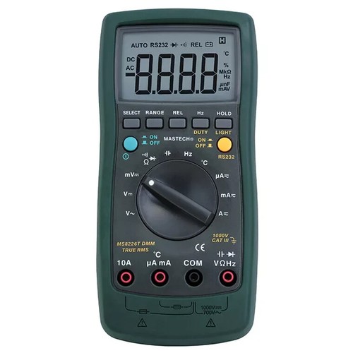 Mastech MS8226T TRUE RMS Multimeter Auto Range DMM Capacitance ...