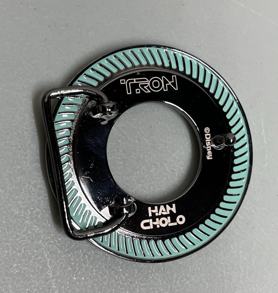 Tron Legacy Han Cholo Identity Disc Sam Flynn Deluxe Belt Buckle 2010 ...