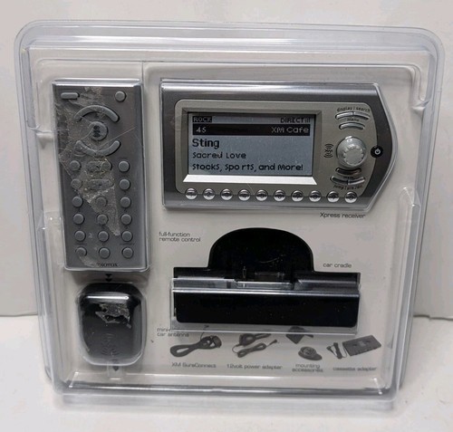 XM Express XMCK-10A Plug & Play Satellite Radio | eBay