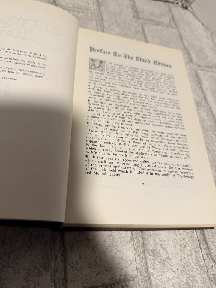 The Master Key 6th Print Third Edition 1941 Occult L. W. de Laurence ...