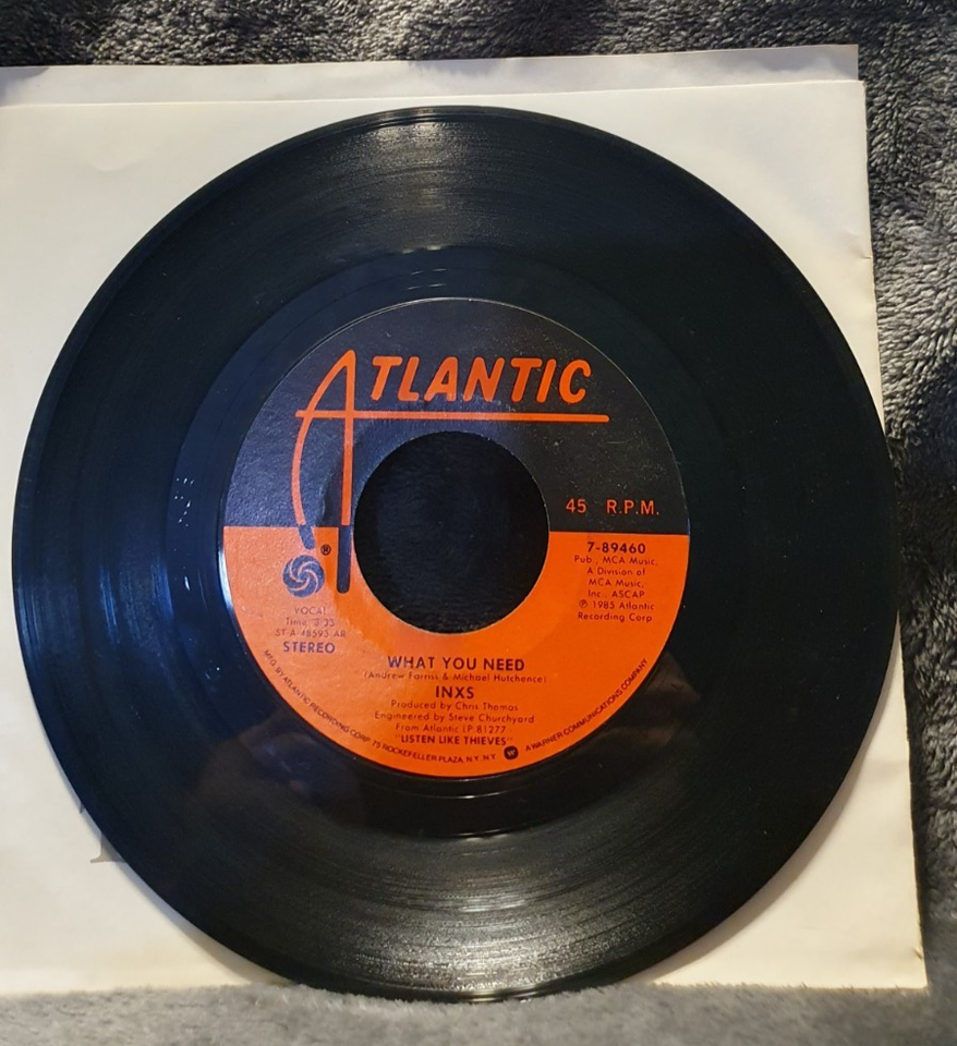 INXS What You Need / Sweet As Sin (1985) 45rpm Pop Rock Synth-Pop | eBay