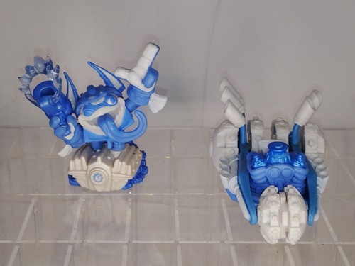Skylanders Superchargers Power Blue Trigger Happy and Gold Rusher | eBay