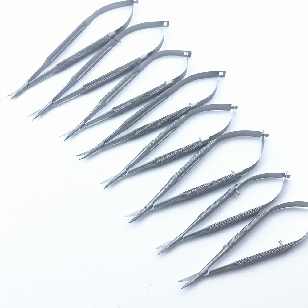 Ophthalmic Micro Cornea scissors Surgery stainless steel Ophthalmic ...
