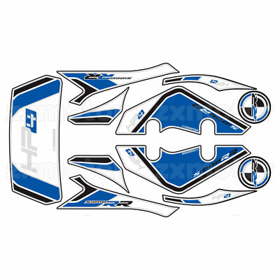 Motorcycle Rear Fairing Stickers Decals For BMW S1000RR HP4 2012-2014 ...