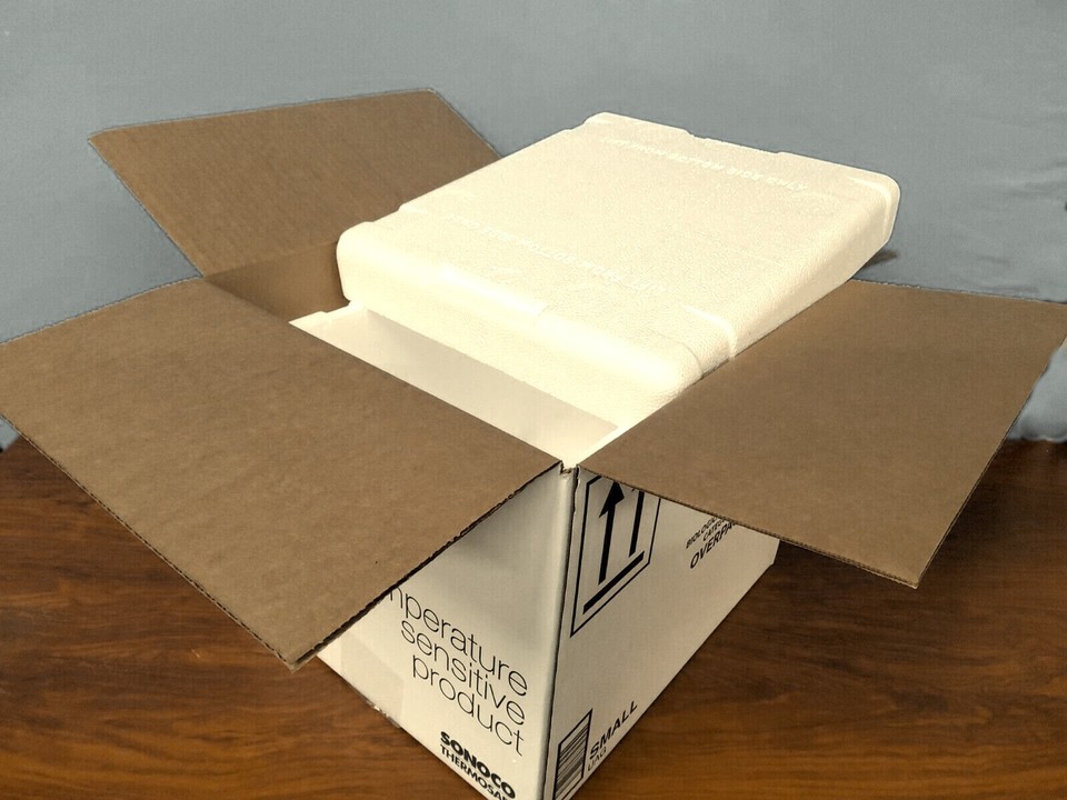 Thermosafe 15x13.37x12 Insulated Styrofoam Shipping Box | eBay