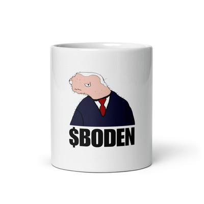 jeo boden political humor crypto meme coin mug | eBay