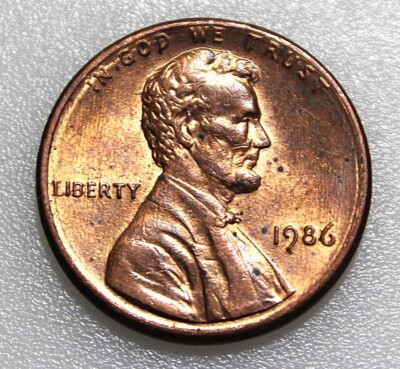 "RARE" 1986 Wide AM & 1986 No Mint RD Lincoln Penny | eBay