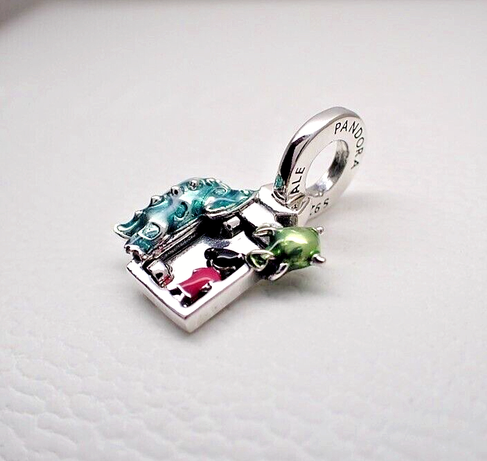 Authentic Pandora #792758C01 Disney Pixar Monsters Door Dangle Charm | eBay
