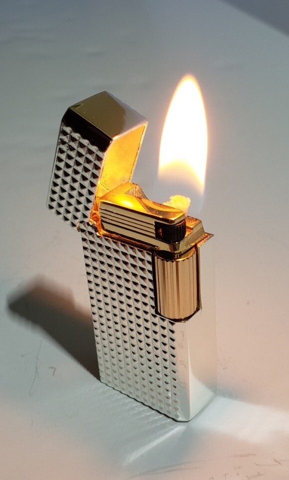 VINTAGE RETRO STYLE ROLLER LIGHTER Classic Retro Fuel Saving Lighter O ...