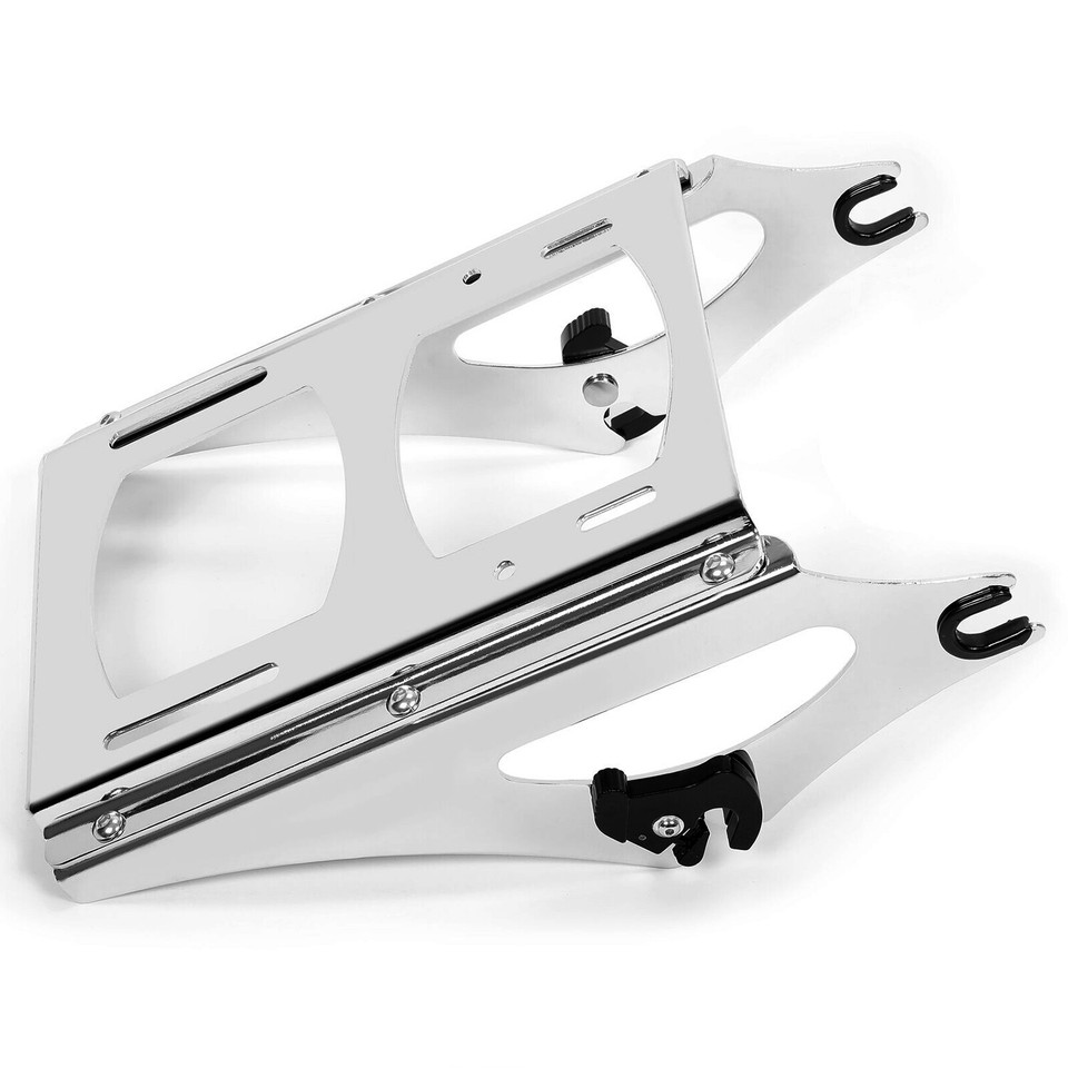 For 09-13 Harley Touring Detachable Trunk Pack Mount Rack Docking ...
