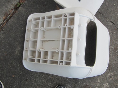 Nautic Star White Plastic Seat Shells | eBay