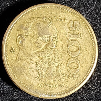 1985 Mexico 100 Peso Mexican Coin. Our T8009 | eBay