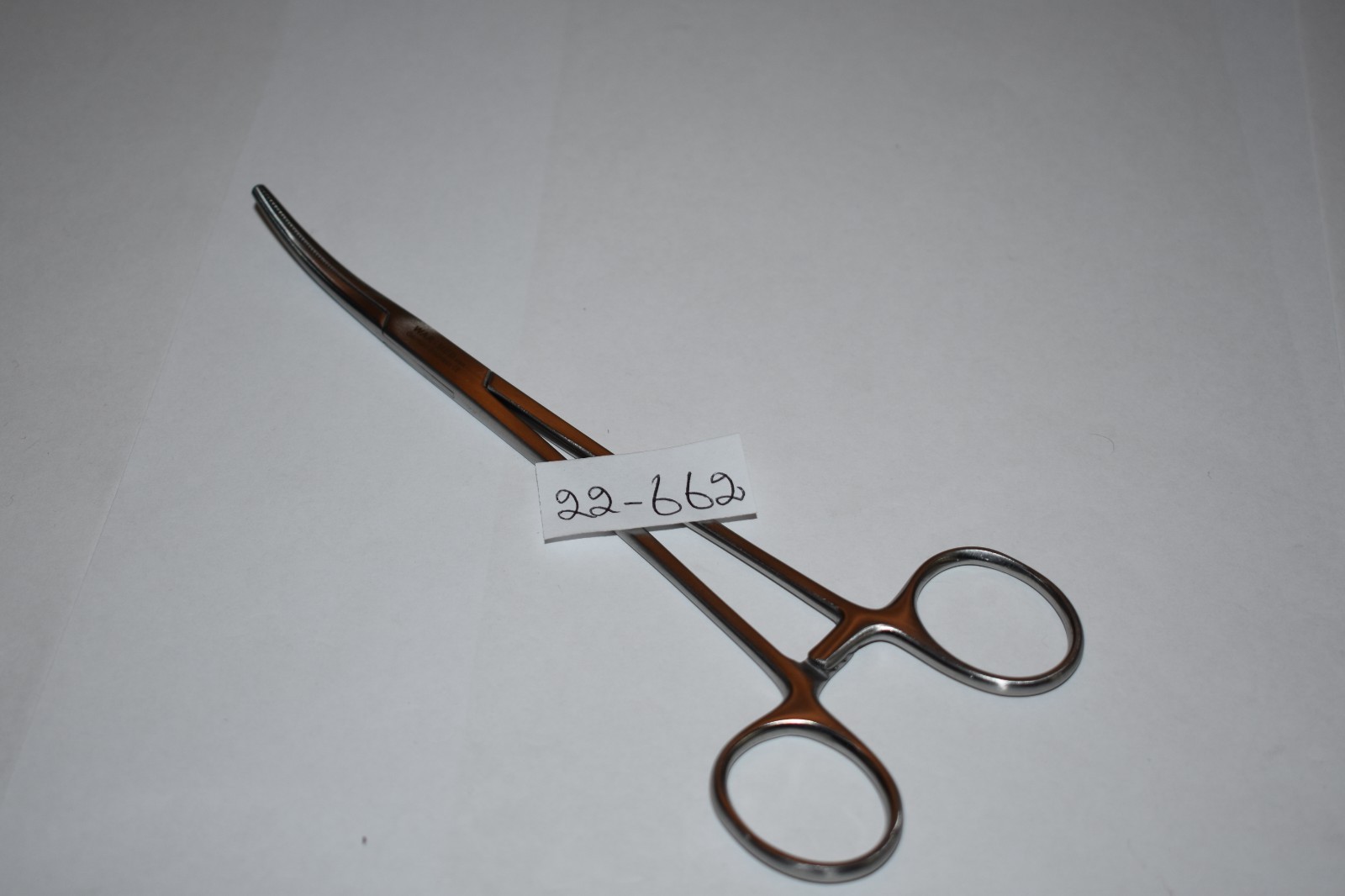 SCHNIDT Hemostatic Forceps 7-1/2" Slight Curve (Closed Ring ) | eBay