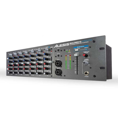 Alesis Multimix 10 Bluetooth/Wireless 10-Channel Rackmount Music/Sound ...