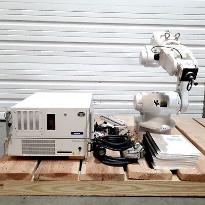 EPSON PS3-AS00 RC520 DU6 6-Axis Robot 3kg Load 949mm Reach 230VAC SPEL+ ...