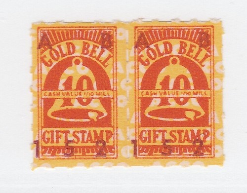 Gold Bell - USA Merchant trading store stamp t226 Rouletted mnh Safety ...