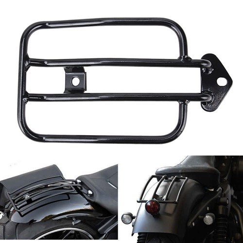 Motorcycle Rear Fender Luggage Rack Solo Seat For Harley Sportster Iron ...