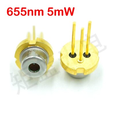 10PCS ROHM RLD65NZX2 TO18-5.6mm Red 650nm 655nm 5mW Laser Diode with PD ...
