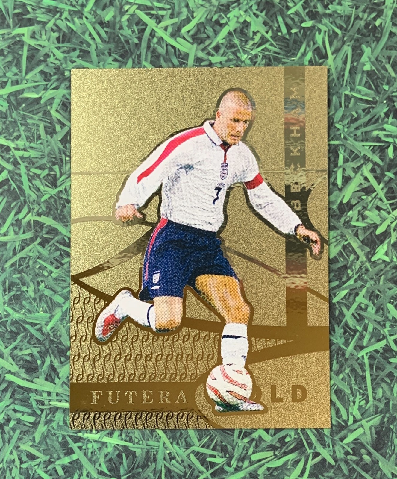 David Beckham 2005 Futera Unique Gold Football Soccer card /820 | eBay