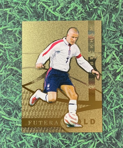 David Beckham 2005 Futera Unique Gold Football Soccer card /820 | eBay