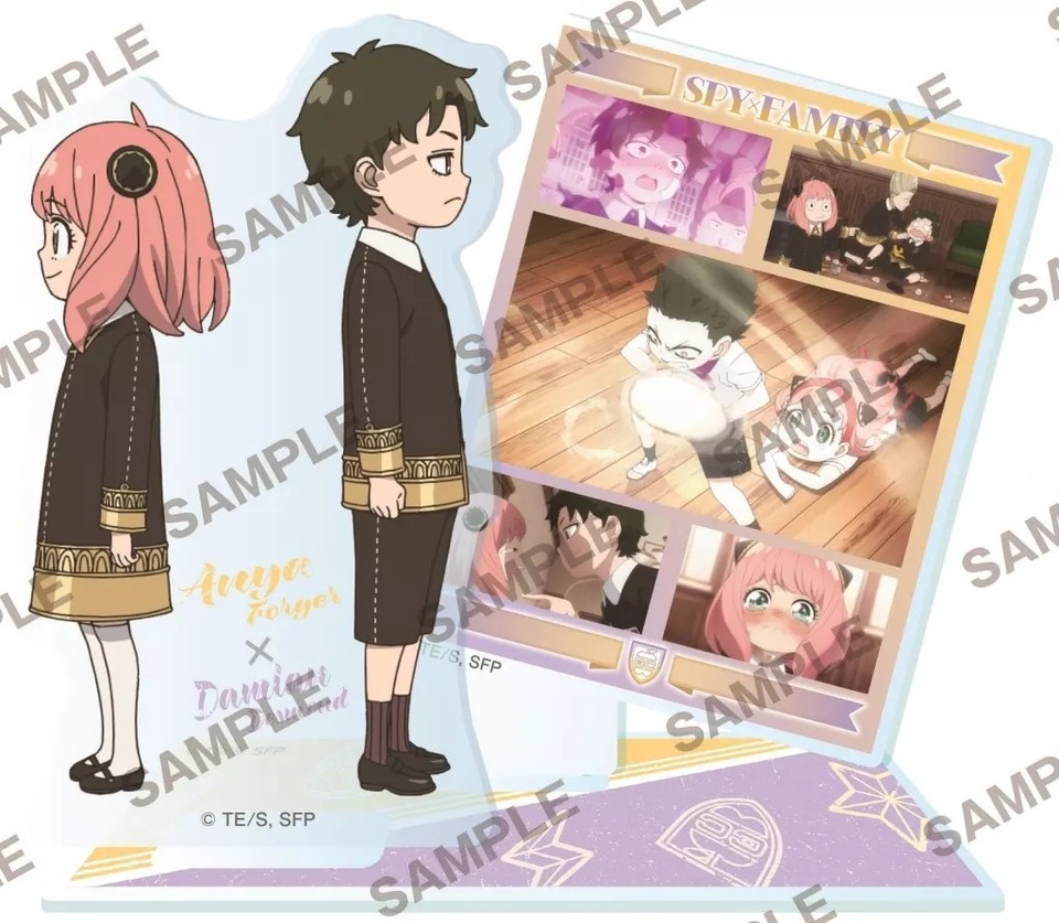 Acrylic Stand/Acrylic Panel Anya Forger & Damian Desmond Acrylic Stand ...