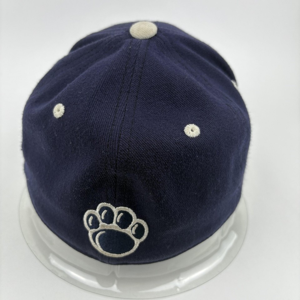 Penn State Nittany Lions Hat Cap Fitted Mens One Size Navy NCAA ...