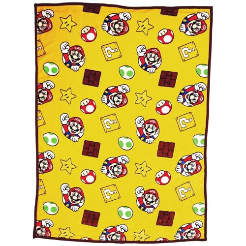 Marushin Blanket Nintendo Super Mario Mario Sweet Lover Blanket ...