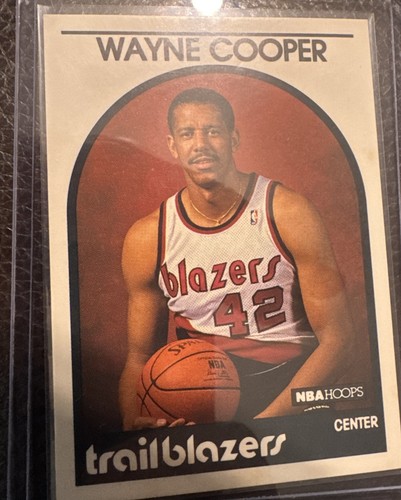 1989-90 NBA Hoops Basketball Wayne Cooper | eBay