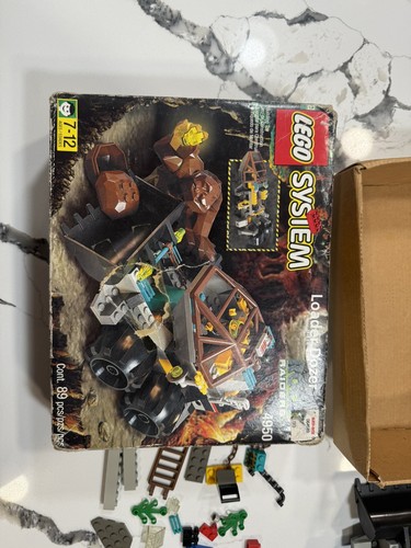 LEGO System Rock Raiders underground Loader Dozer 4950 And Rapid Rider ...