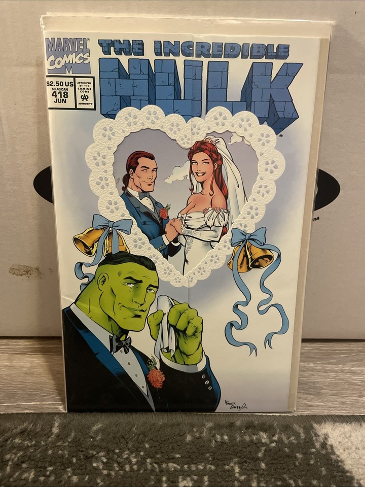 The Incredible Hulk #418 Direct Edition-Wedding Invitation Cover ...