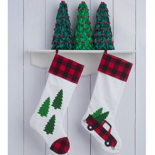 SIMPLICITY Sewing Pattern Christmas Santa,Stockings,Tree Skirt, Garland ...