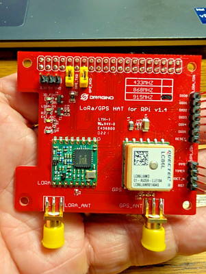LoRa / GPS Hat Long distance wireless 915Mhz Lora and GPS Expansion Board | eBay