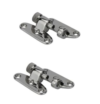 2 x Separating Stainless Steel Hinge, 316g stainless Spring Loaded ...