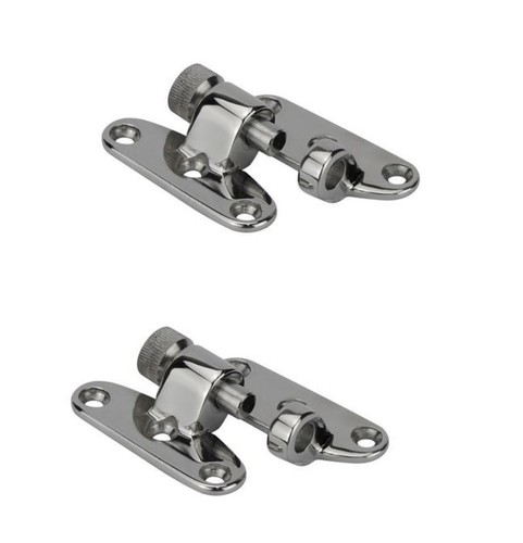 2 x Separating Stainless Steel Hinge, 316g stainless Spring Loaded ...