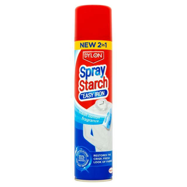 Spray Starch with Silicone 2 in 1 Easy Iron Fresh Cotton Fragrance ...