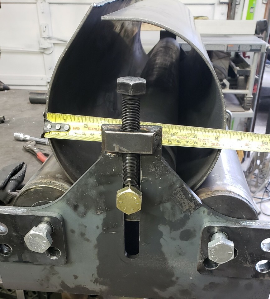 48 Super Heavy Duty Sheet Metal Roller Slip Roll rolling x 1/8 steel 10 ...