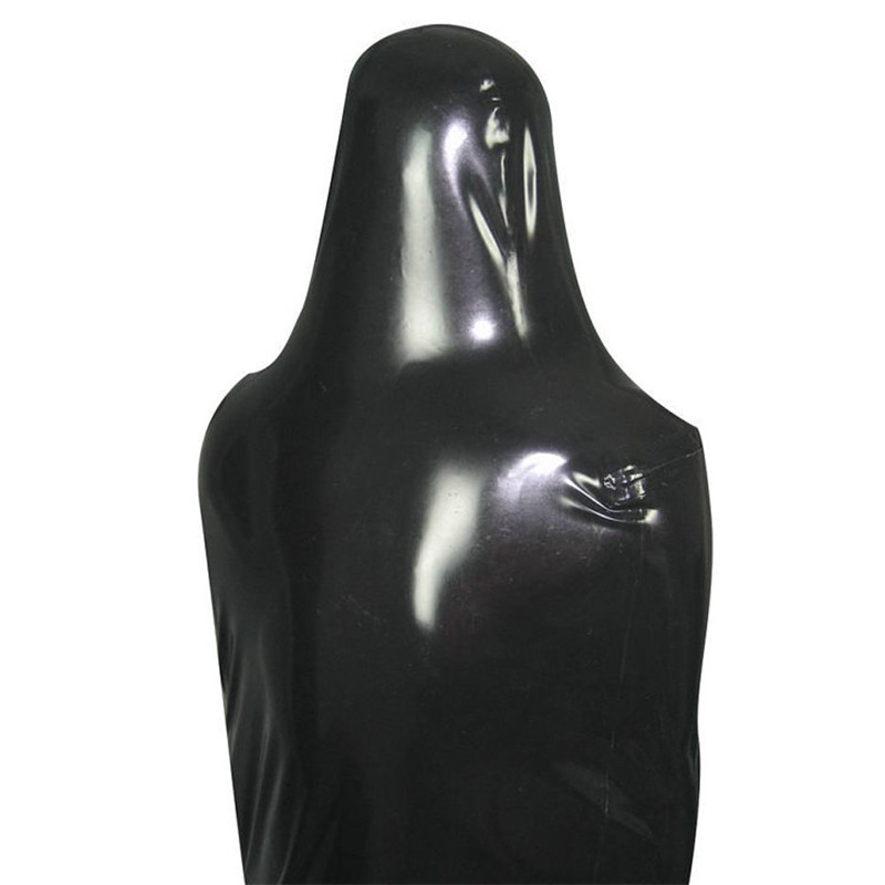 Full Cover Latex Sleeping Bag Chest Zipper Tight Bodybag Rubber ...