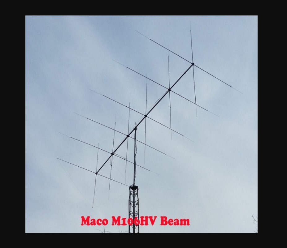 MaCo M106HV - CB Radio Base Station - Beam Antenna Dual Polarity ...