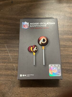 NFL Washington (Redskins) Commanders Ear Buds Headphones-ihip | eBay