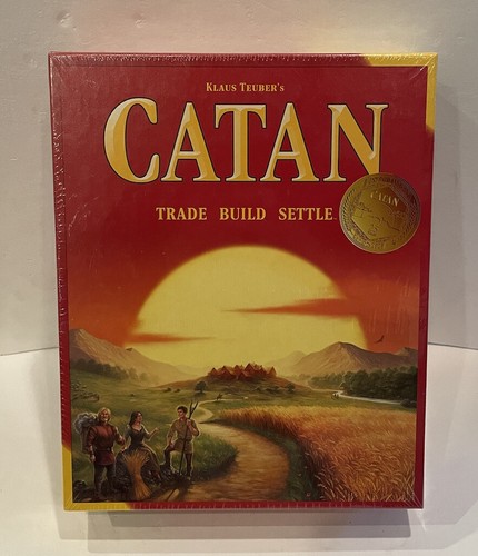 Catan Trade Build Settle Game 25th Anniversary New SEALED NIB Complete ...