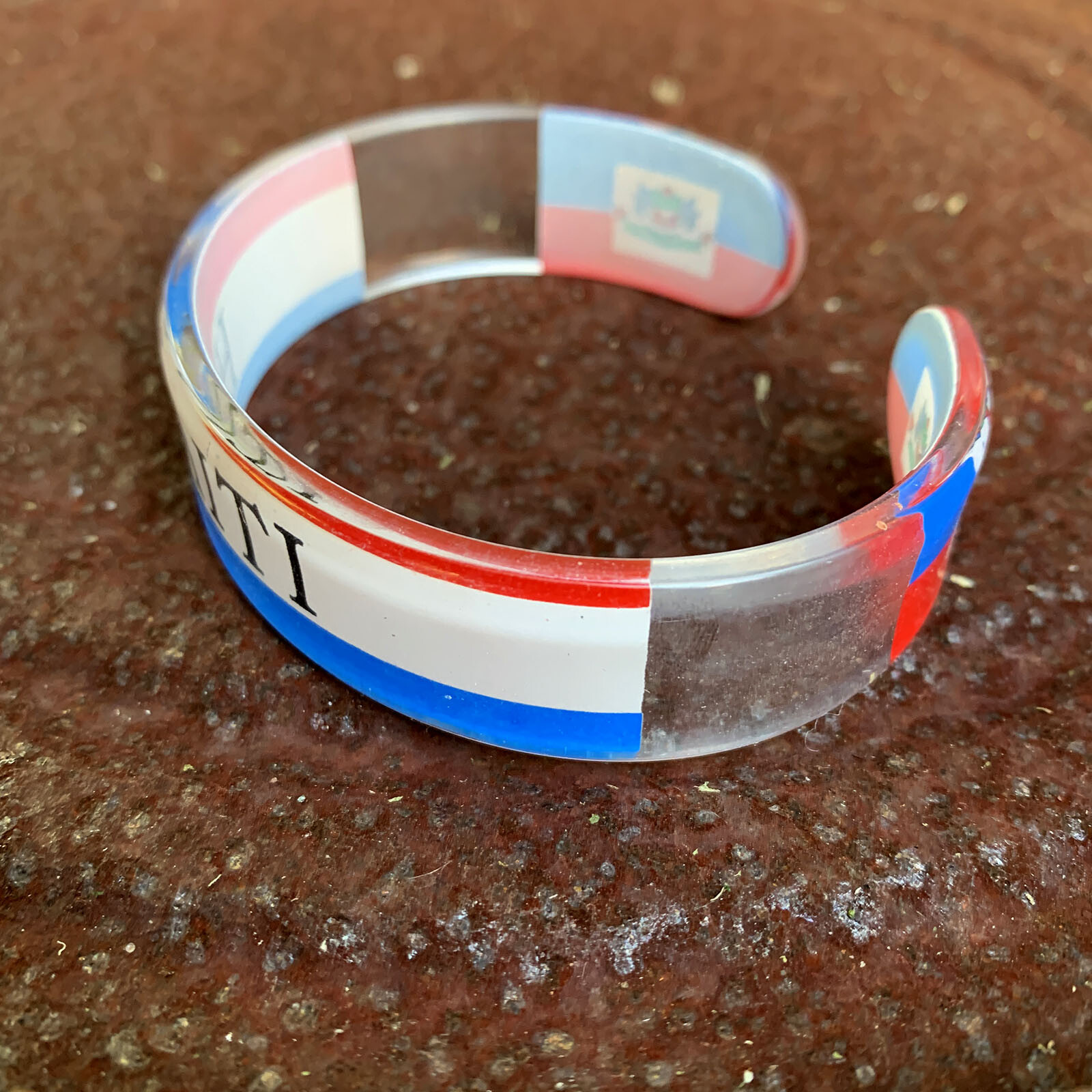Selassie Jamaica Haiti Bangle Cuff Reggae Weed Leaf Rasta Rastafari ...