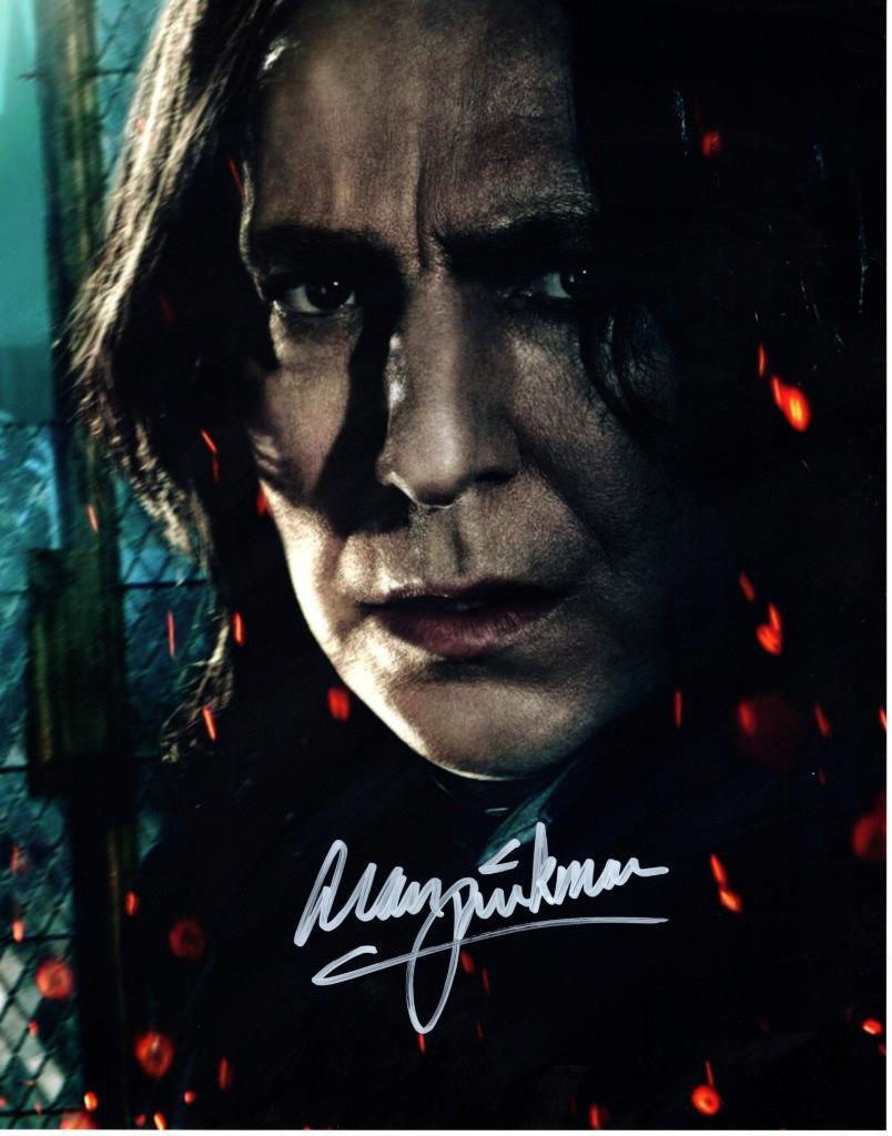 Alan Rickman 11x14 signed Photo autographed Picture + COA | eBay