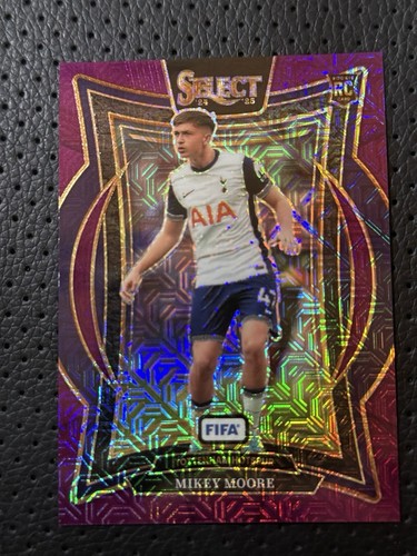 2024-25 Panini Select Fifa - Terrace Mikey Moore #28 Purple Mojo Prizm ...