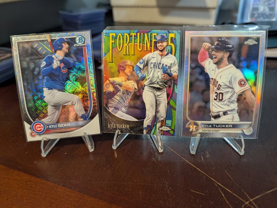 2022-2025 Kyle Tucker Refractor/Insert 3 Card Lot. | eBay UK