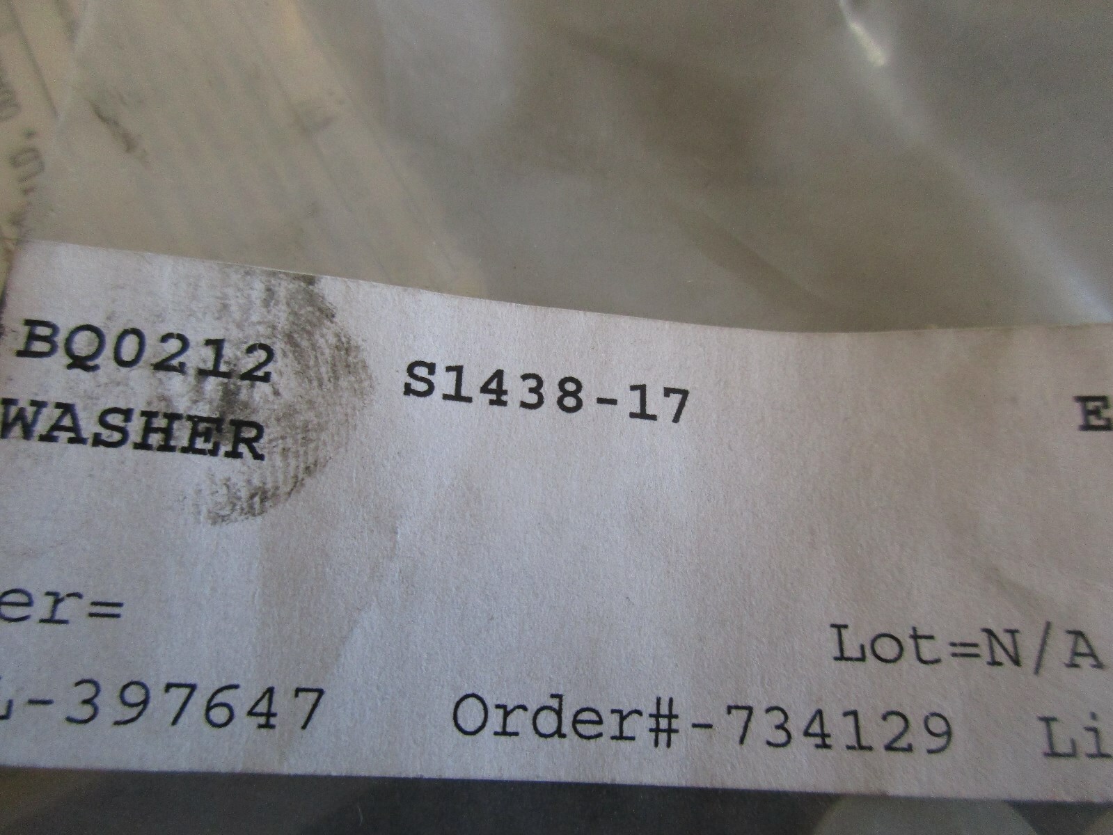 Cessna Aircraft Washer, P/N S1438-17 (TA) New Surplus (Lot of 5) | eBay