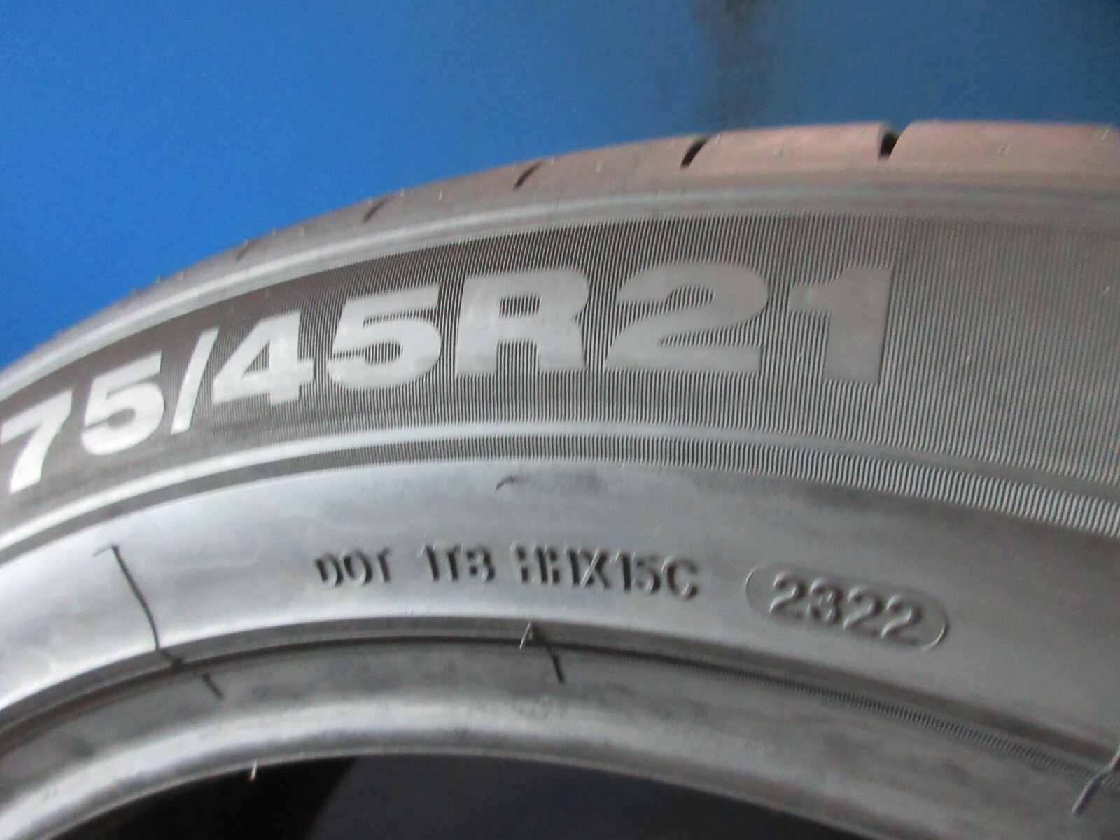 Used Zeetex SU5000 max 275 45 21 9-10/32 High Tread No Patch 1211F | eBay