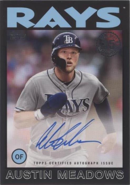 2021 Topps Update Series - 1986 Topps Baseball Autographs Austin ...