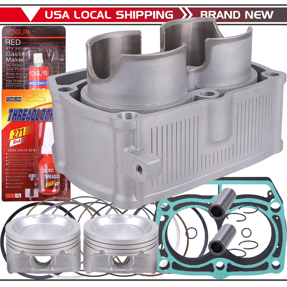 For Polaris Sportsman RZR Ranger 800 Engine Rebuild Kit Cylinder Piston ...